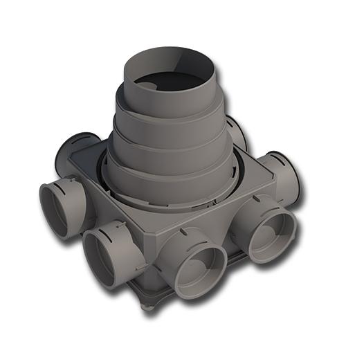 Verdeelbox DBOX 208, 8 aansluitingen | Luchtwinkel